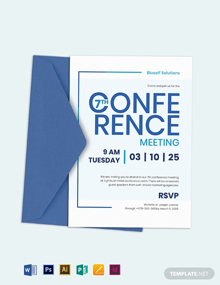 19+ Seminar Invitation Templates - Samples, Examples, Formats