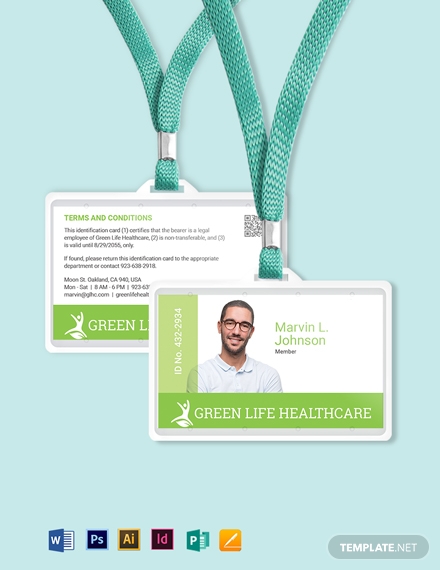 10+ Doctor ID Card Templates - MS Word, Publisher, Photoshop ...