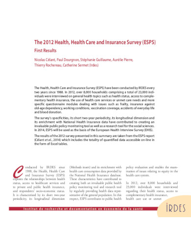 17+ Insurance Survey Templates in PDF | DOC | XLS