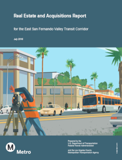 11+ FREE Real Estate Project Report Templates in PDF | Word | Google ...