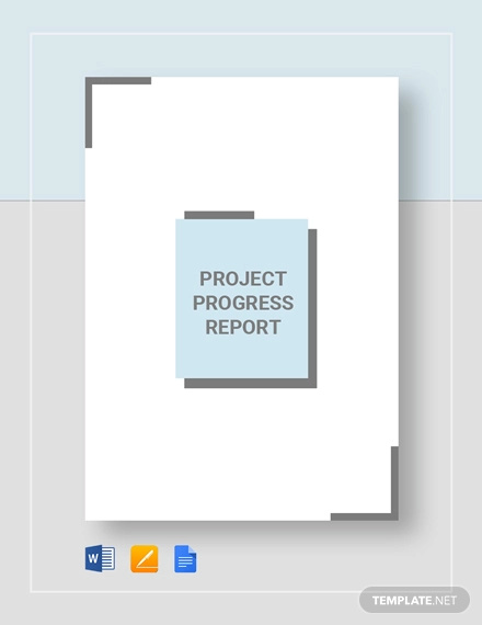 28+ Progress Report Templates - Free Word, Google Docs, Apple Pages ...
