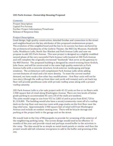 18+ FREE Real Estate Proposal Templates in PDF | Word | Pages | Google Docs