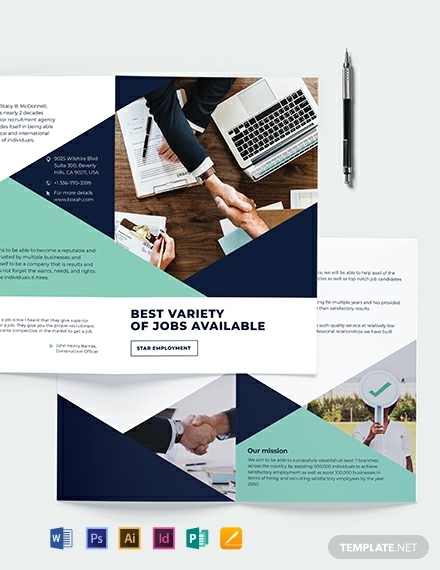 11+ Employee Recruitment Brochure Templates - Samples, Examples, Formats