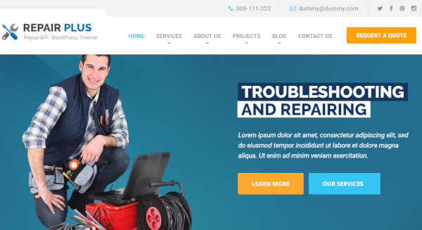 17+ Best Computer Repair WordPress Themes & Templates 2023 [ Download Now ]