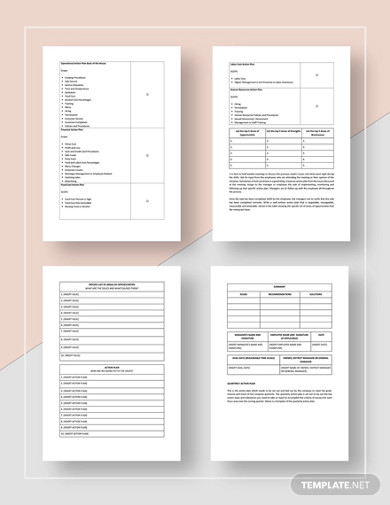 6+ Restaurant Action Plan Templates in Google Docs | Word | Pages | PDF