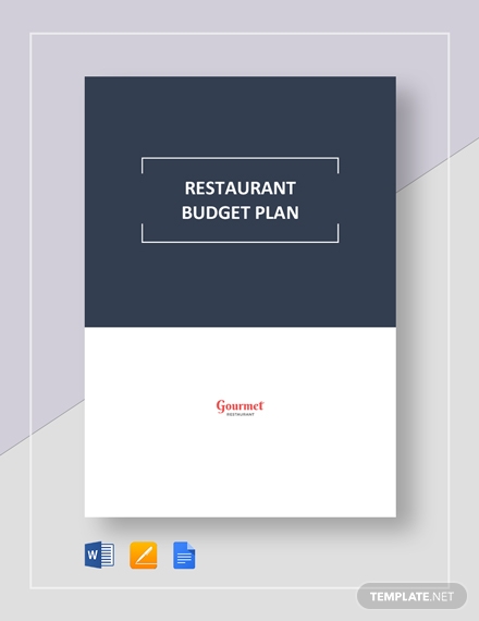 12+ Restaurant Budget Templates - Google Docs, Google Sheets, MS Excel ...