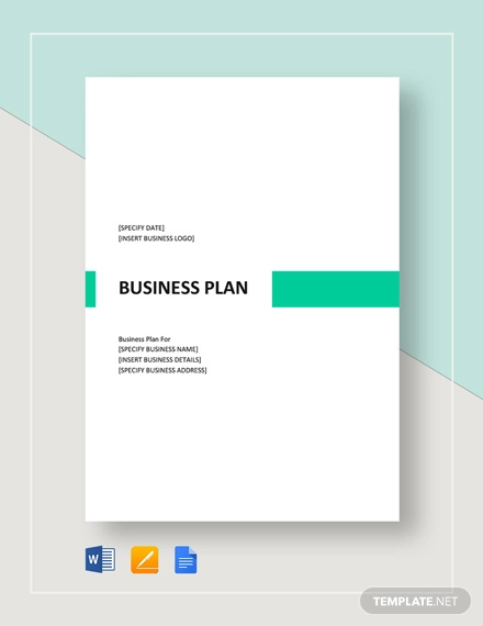 Business Plan Template - 47+ Examples in Word