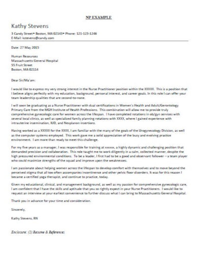 10+ Best Medical Cover Letter Templates - Google Docs, Word, Pages, PDF