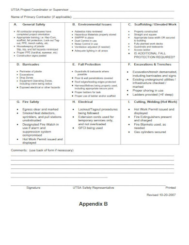 12 FREE Construction Safety Plan Templates PDF PSD Google Docs Word