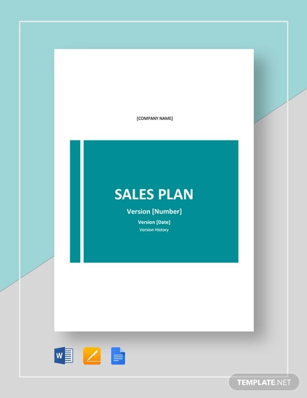 27+ Sales Plan Template - PDF, Docs, Word