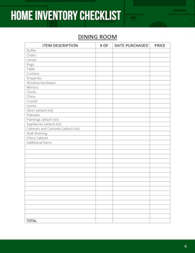 20 Inventory Checklist Templates In Google Docs Word Pages XLS