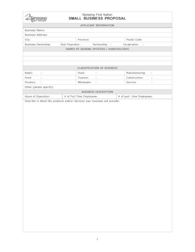 15 Small Business Proposal Templates In Google Docs InDesign Doc 
