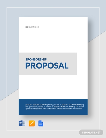 9+ Fundraising Proposal Templates - MS Word, Google Docs, Pages, PDF