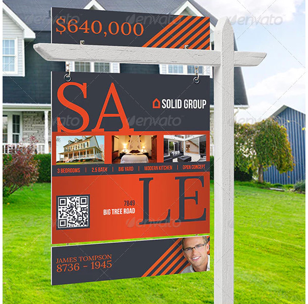 14 FREE Real Estate Sign Templates To Download Templates In AI PSD 