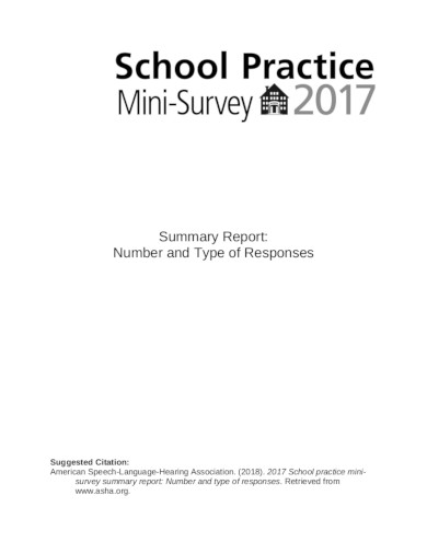 19+ School Survey Templates in PDF | XLS | DOC