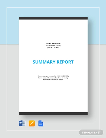 36+ Report Formats - Word, PDF