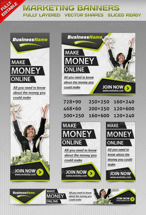 16 Marketing Banner Templates Sample Example Format