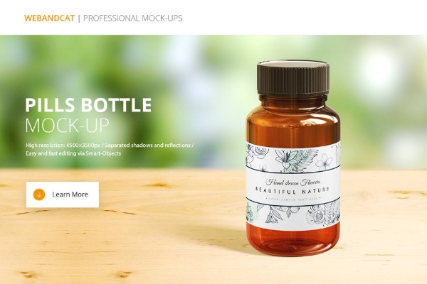 7+ Medical Pill Bottle Label Templates - AI, PSD, MS Word, Publisher ...