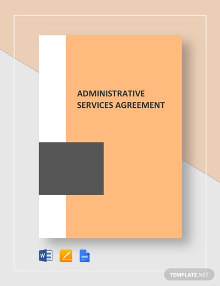 Administrative Services Agreement Template - 10+ Free Sample, Example, Format
