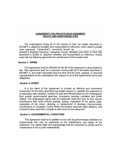 13+ Private Agreement Templates - Google Docs, Word, Pages, PDF