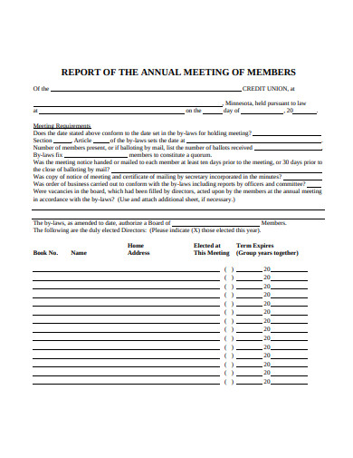 21+ Meeting Report Templates in Google Docs | Word | Pages | PDF