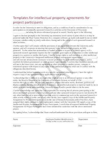 17+ Intellectual Property Agreement Templates - PDF, DOC