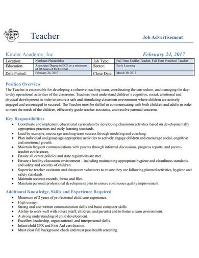 16+ Job Advertisement Templates - AI, Pages, PSD, PDF