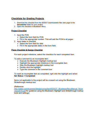 24+ Project Checklist Templates in Google Docs | Word | Pages | PDF | XLS