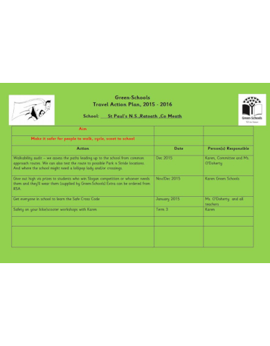 10+ Travel Action Plan Templates - PDF, DOCX