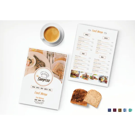 Breakfast Menu - 12+ Free Templates in MS Word, PSD, InDesign ...