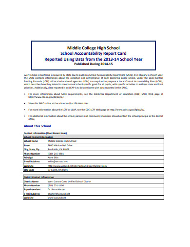 17+ College Report Card Templates in AI | PSD | PDF