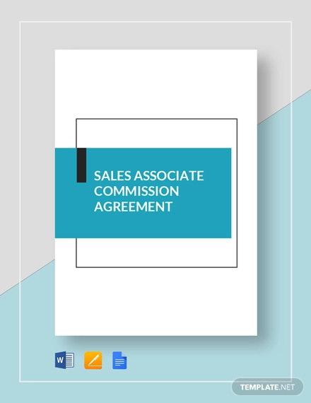 13+ Agent Commission Agreement Templates - Word, Apple Pages, Google Docs