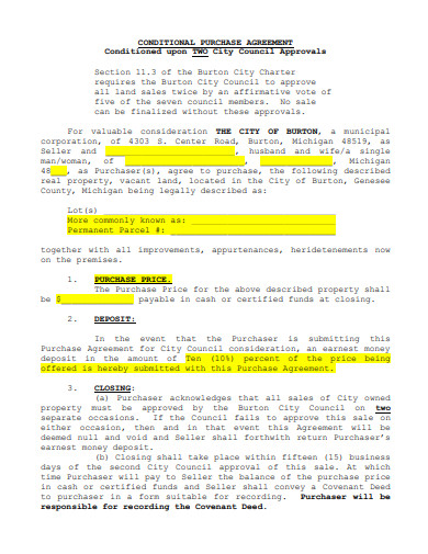 15+ Conditional Agreement Templates - Google Docs, Word, Pages, PDF