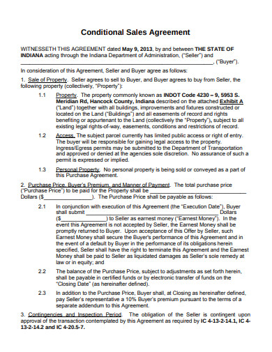 15+ Conditional Agreement Templates - Google Docs, Word, Pages, PDF