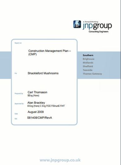 12 FREE Construction Management Plan Templates PDF
