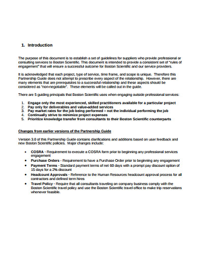 8 Consulting Statement Of Work Templates In PDF DOC