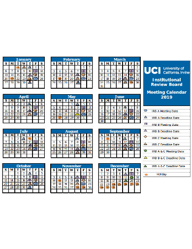 17+ Meeting Calendar Templates in PDF