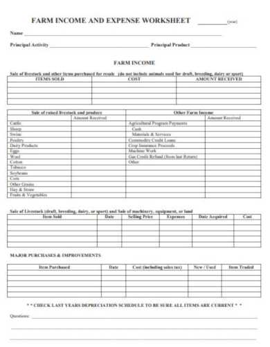 12+ Farm Budget Templates - PDF, DOC