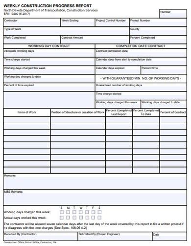 10+ FREE Construction Report Templates - Google Docs, AI, Excel, Word ...