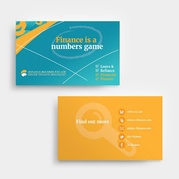 10+ Financial Business Card Templates - Illustrator, MS Word, Pages ...