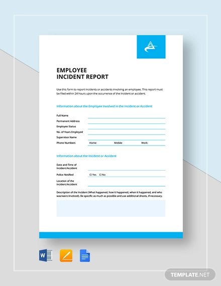 Employee Report Template - 28+ Free Sample, Example Format Download
