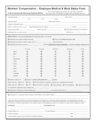 8+ Work Status Report Templates - PDF, DOC
