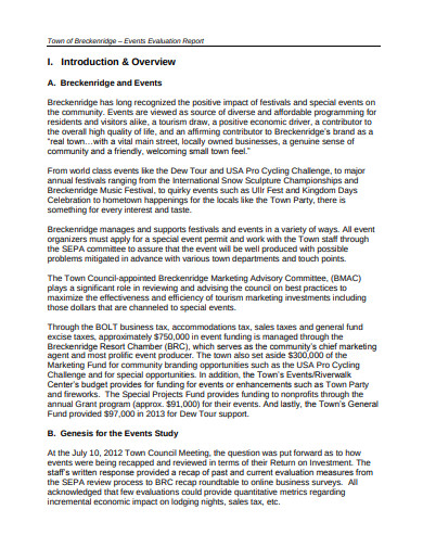 18 Event Evaluation Templates PDF