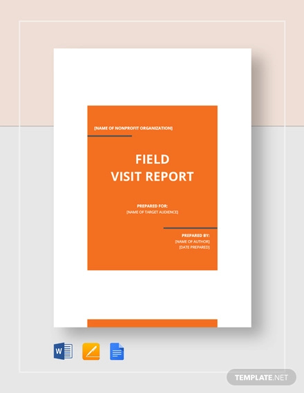 7 Field Report Templates PDF Word Apple Pages Google Docs