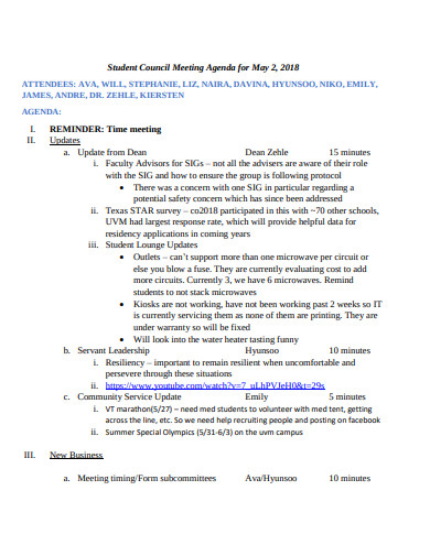 11+ Meeting Reminder Templates in PDF | DOC