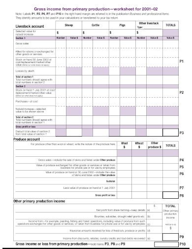 14+ Production Worksheet Templates - PDF