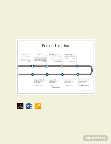 15+ Project Timeline Templates - Word, PDF, Docs
