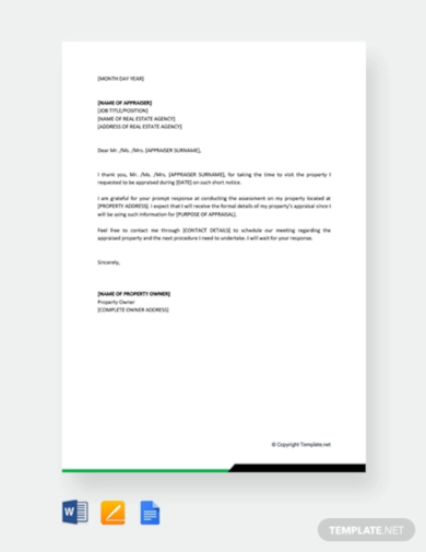 18+ FREE Real Estate Letter Templates in PDF | Google Docs | Word | Pages