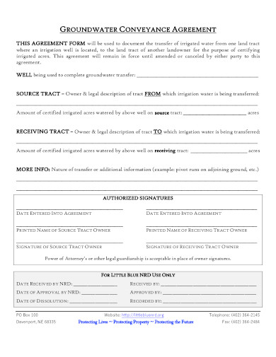 15+ Conveyance Agreement Templates - Google Docs, Word, Pages, PDF
