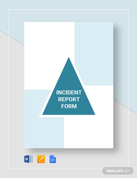 53+ Incident Report Templates - PDF, Word